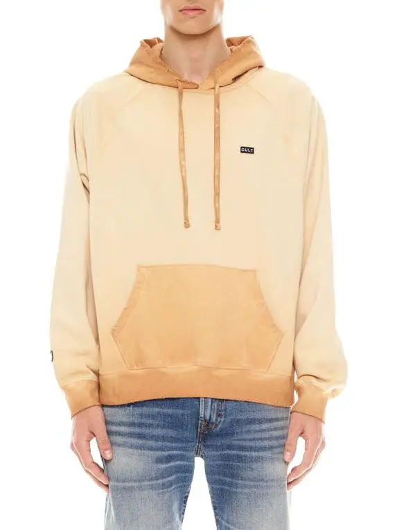 CULT OF INDIVIDUALITY Distressed Hoodie - Vintage Rust
