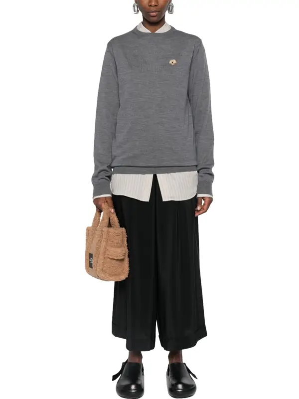 PELO FOUNDATION Dog-patch Sweater - Grey