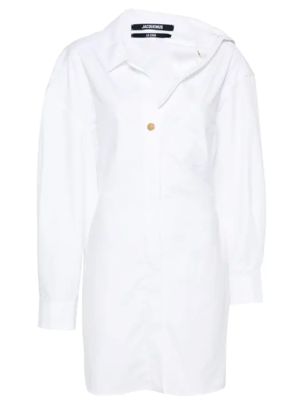 Jacquemus La Mini Robe Mini Dress - White