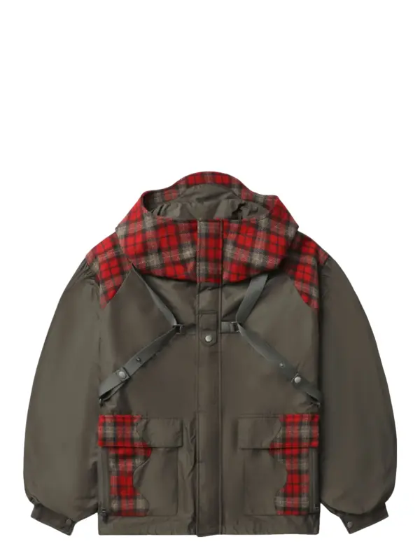 Andersson Bell Harness Hooded Jacket - Green