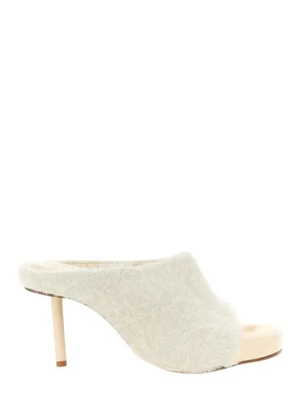 Jacquemus Cloud Mules - White