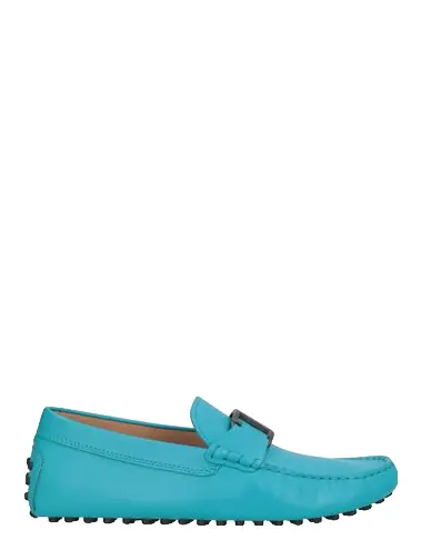 TOD'S Leather Loafers - Blue
