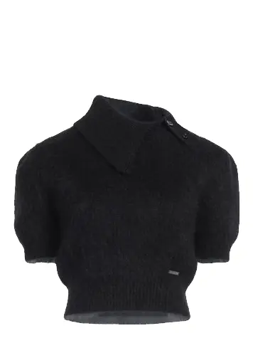 Dsquared2 Mohair Blend Knit Top - Black