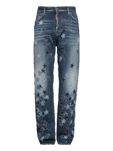 Dsquared2 Jeans In Cotton And Elastane - Blue