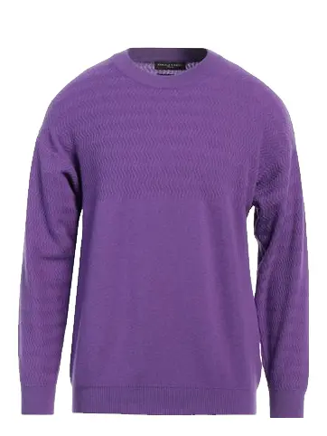 DANIELE FIESOLI Merino Wool-blend Sweater - Purple