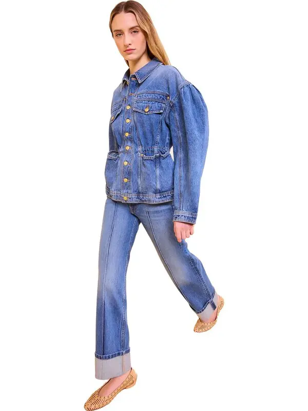 Ulla Johnson The Odette Denim Jacket - Danube