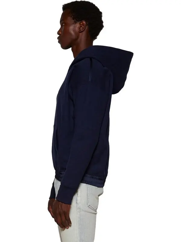 Saint Laurent Fleece Hoodie - Marine