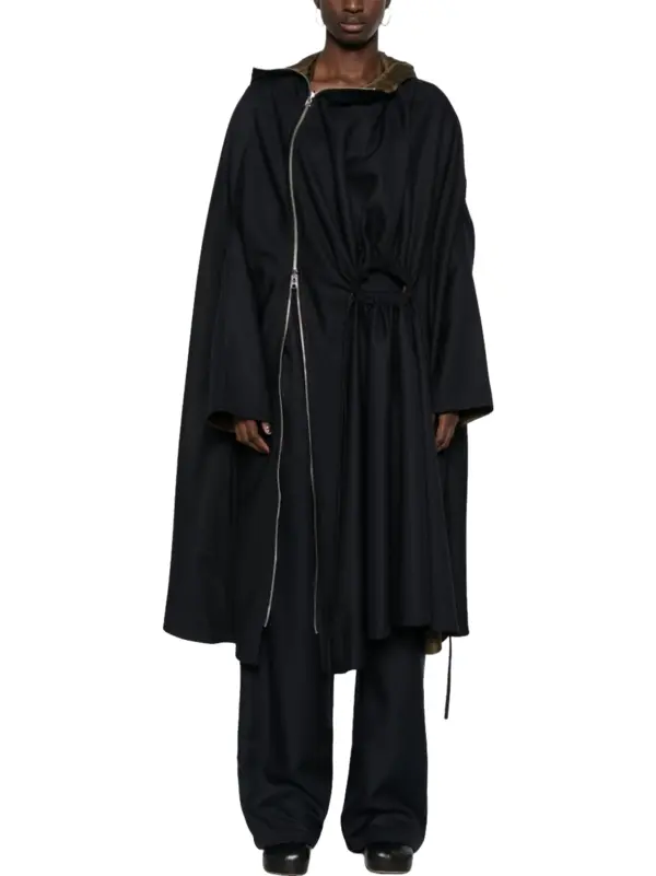 LITKOVSKA Reversible Hooded Coat - Blue
