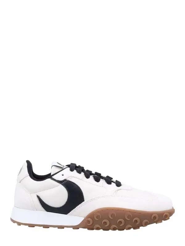 MARINE SERRE Mr Rise Low-top Sneakers - Beige