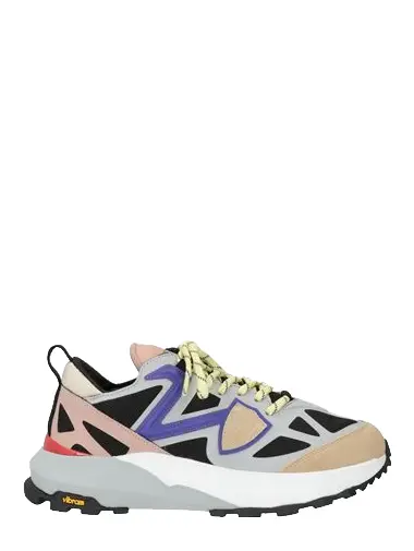 Philippe Model Leather & Textile Chunky Sneakers - Grey