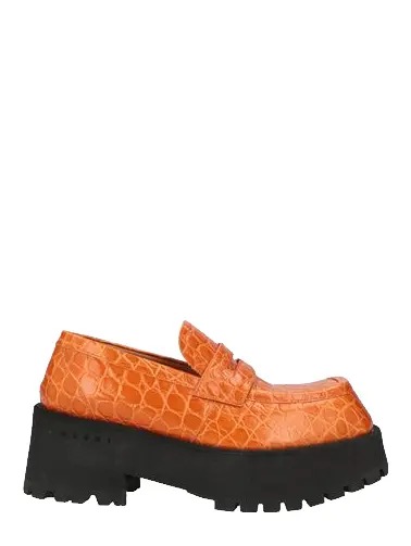 Marni Leather Loafers - Brown
