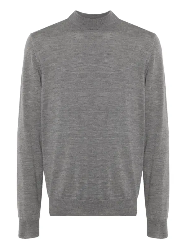 J. Lindeberg Korman Merino Wool Sweater - Grey