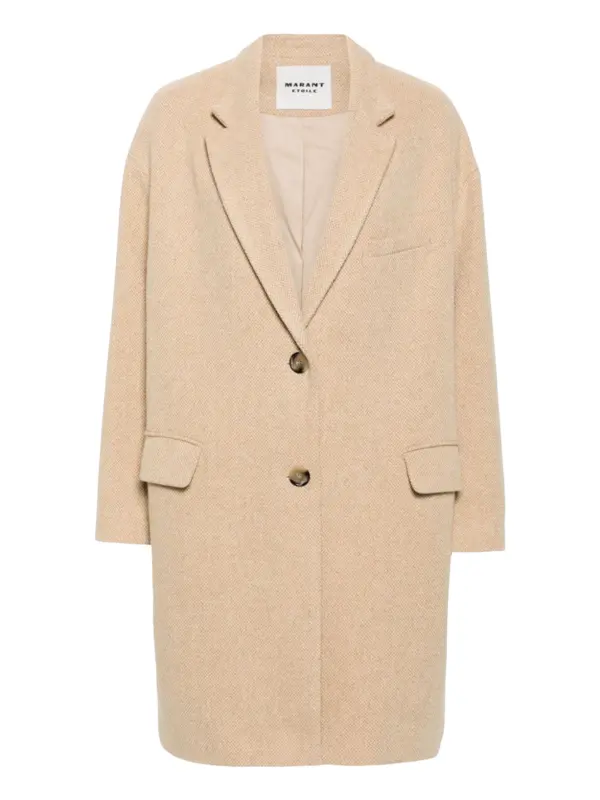 MARANT ETOILE Limiza Coat - Brown
