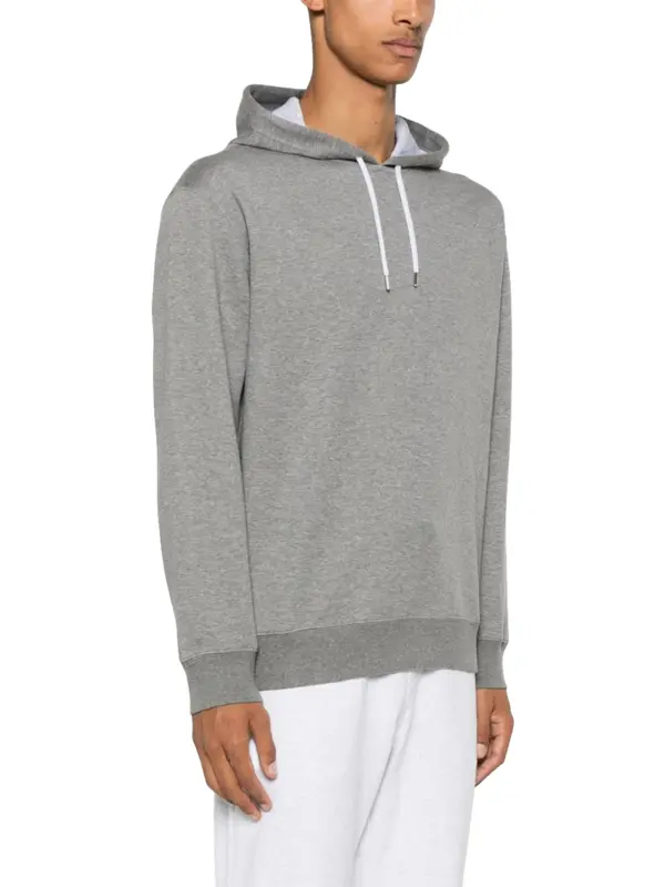 Brunello Cucinelli Jersey Hoodie - Grey