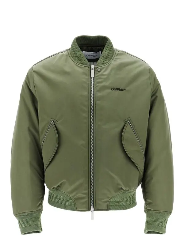 700fill Embroidered Shelled Zip-UpJacket （Ford Jackets for Men 