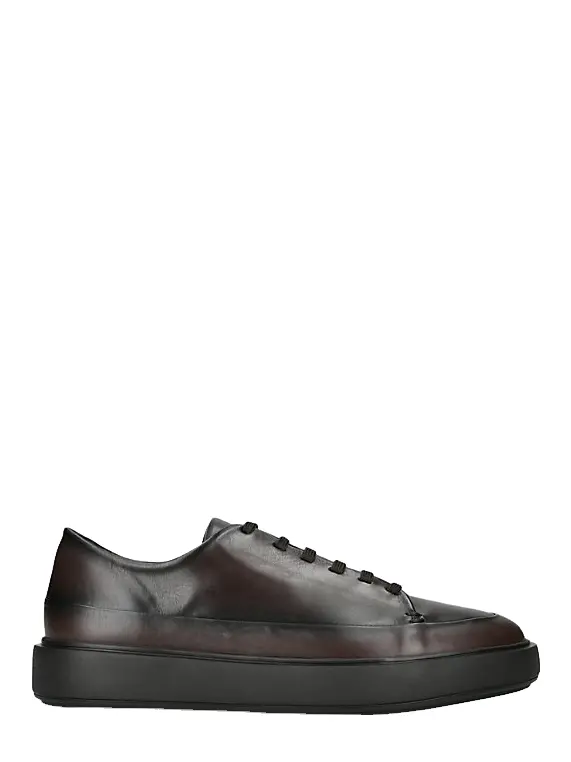 Officine Creative Release Lace-up Leather Low-top Sneakers - Brown