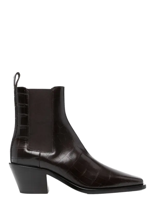 P.a.r.o.s.h 65mm Cowboy Boots - Brown