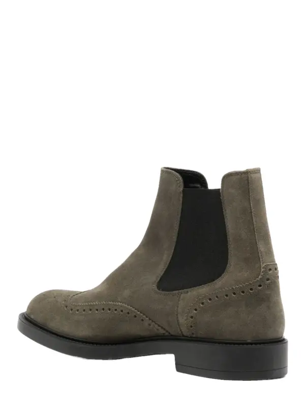 Fratelli Rossetti Suede Chelsea Boots - Green