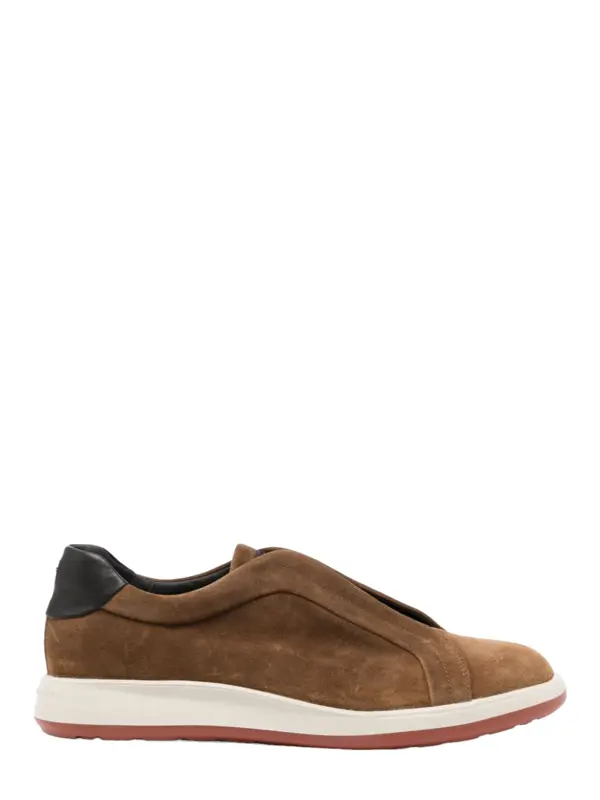 Fratelli Rossetti Suede Low Top Sneakers - Brown