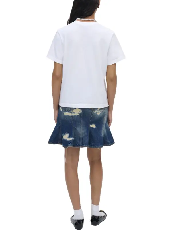 Marc Jacobs Logo Baby Tee - White