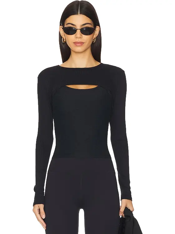 Beyond Yoga Formation Shrug - Black