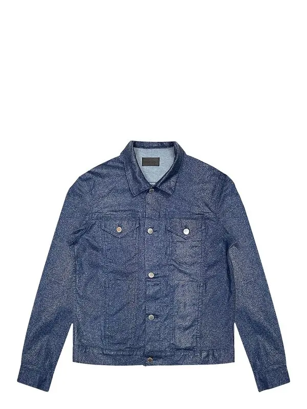 Monfrère Dean Shimmer Trucker Jacket - Stingray
