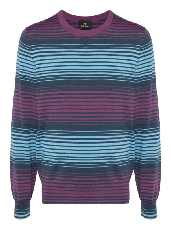 Paul Smith Striped Jumper - Blue