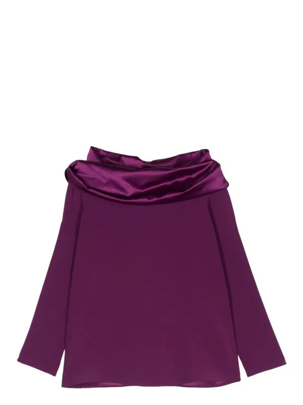 GIANLUCA CAPANNOLO Anne Blouse - Purple