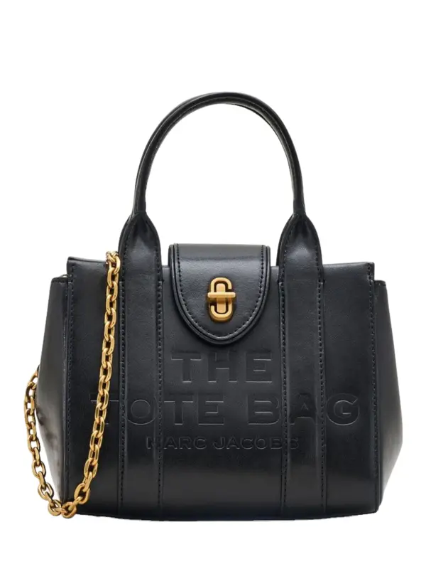 Marc Jacobs Turnlock Crossbody Tote Bag - Black