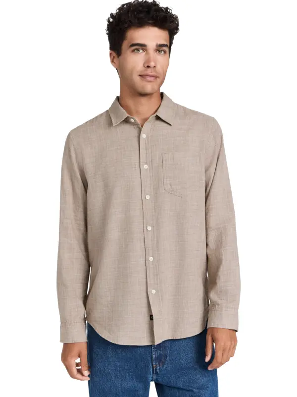 Rails Wyatt Shirt - Walnut Etch