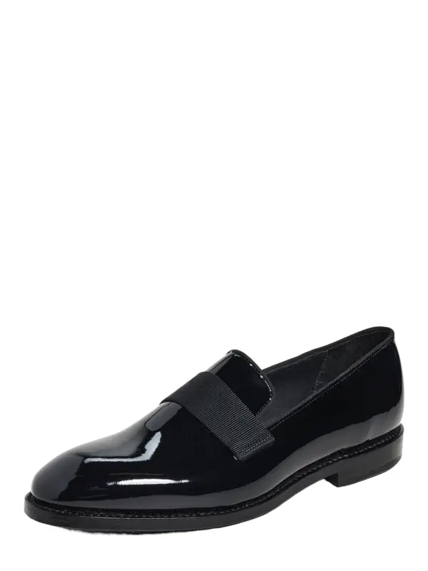 Allen Edmonds James Patent Leather Slip-ons - Black 001