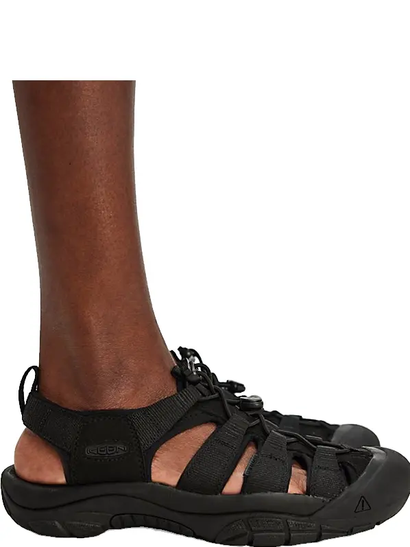 Keen Newport Monochrome H2 Sandals - Triple Black