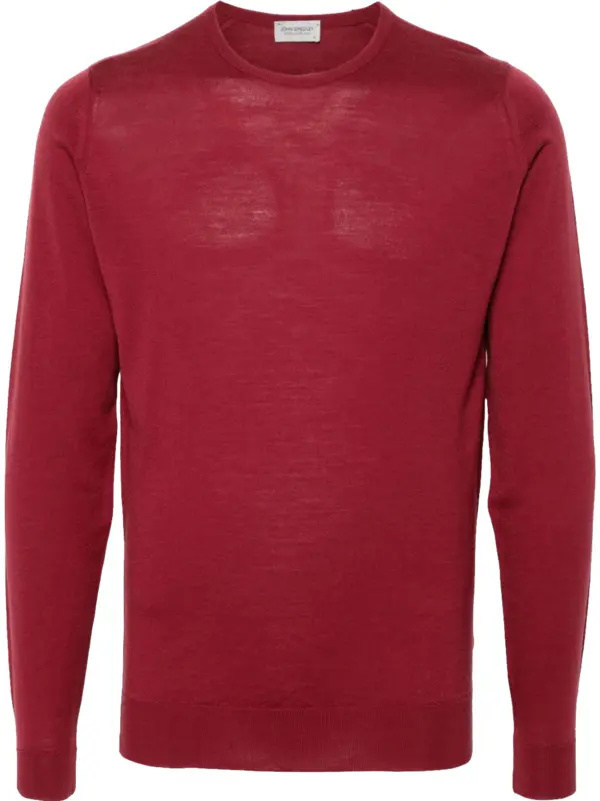 John Smedley Lundy Sweater - Red