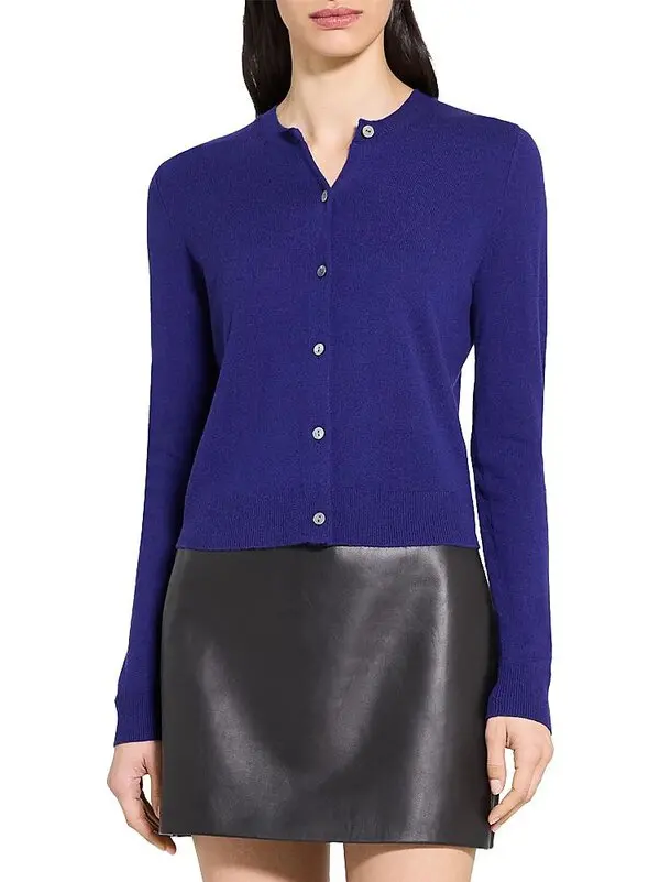 Theory Cashmere Cardigan - Pagent Blue
