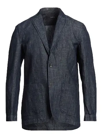 LARDINI Single-breasted Blazer - Blue