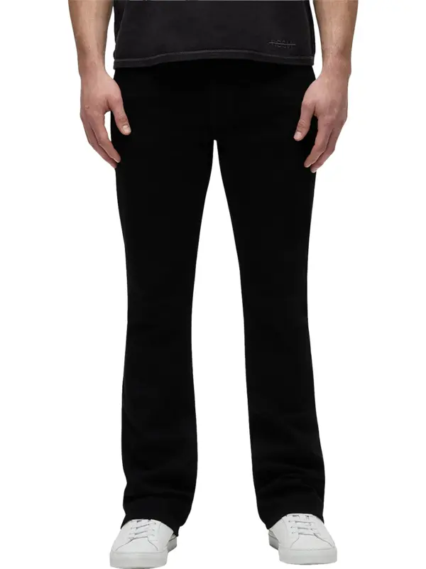 Hudson Jeans Walker Kick Flare Jeans - Raven