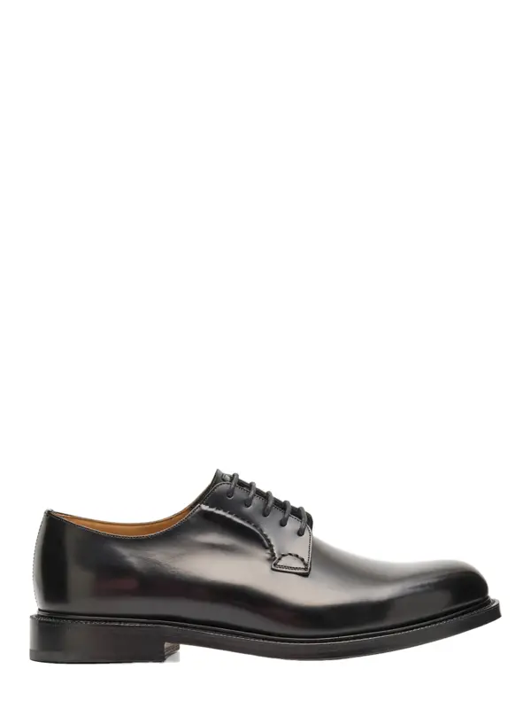 Church's Shannon Polished Leather Derby Shoes - Black