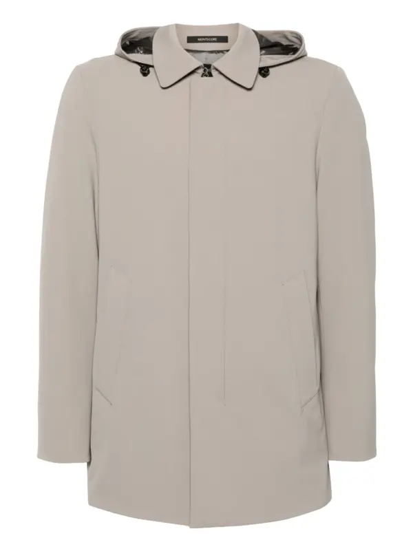 MONTECORE Logo-plaque Jacket - Grey