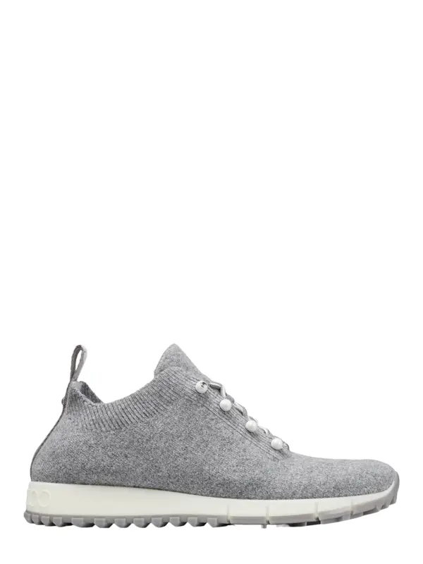 JIMMY CHOO Embellished Veles Sneakers - Grey