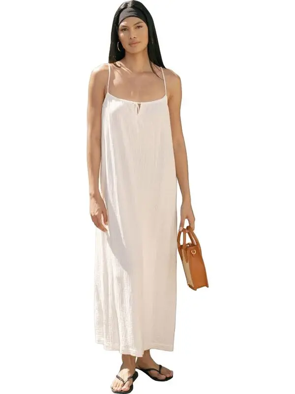 WHIMSY + ROW Soliel Maxi Dress - Cream