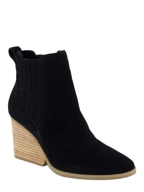 Toms Noa Suede Chelsea Boot - Black