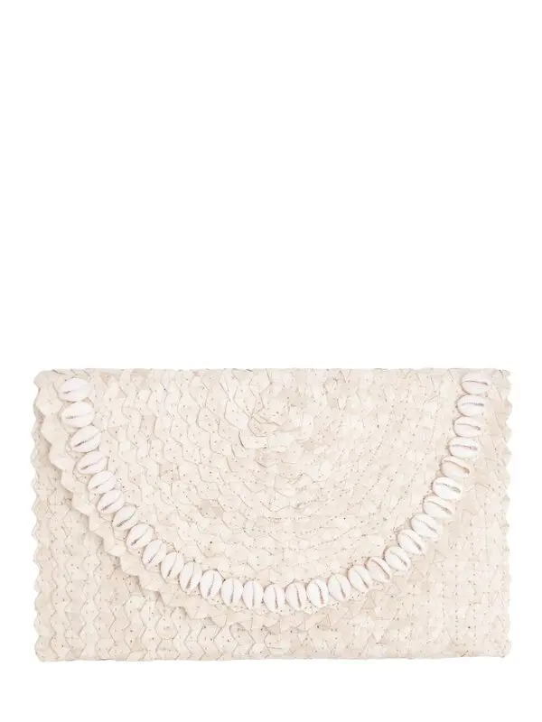 JELAVU Coco Clutch Bag - White