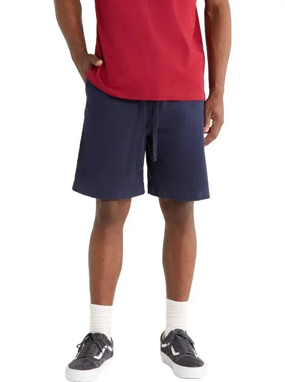 Carhartt Work In Progress Floyde Relaxed Fit Twill Shorts - Air Force Blue Garment Dyed