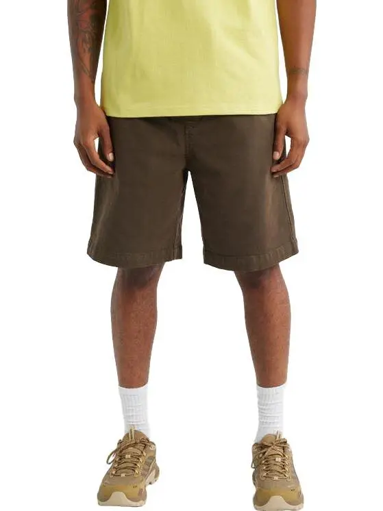Carhartt Work In Progress Floyde Relaxed Fit Twill Shorts - Vitola Garment Dyed