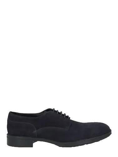 DOUCAL'S Suede Derby Shoes - Navy