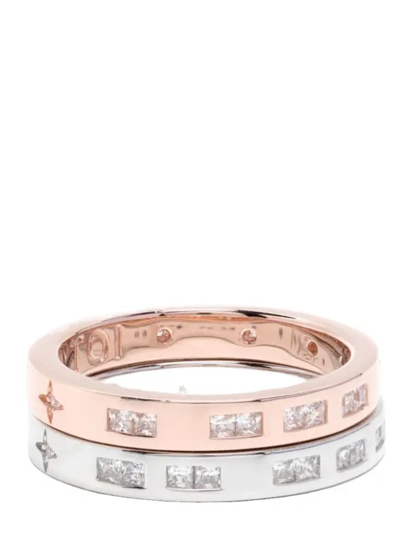APM MONACO Toi Moi Morse Code Ring - Silver