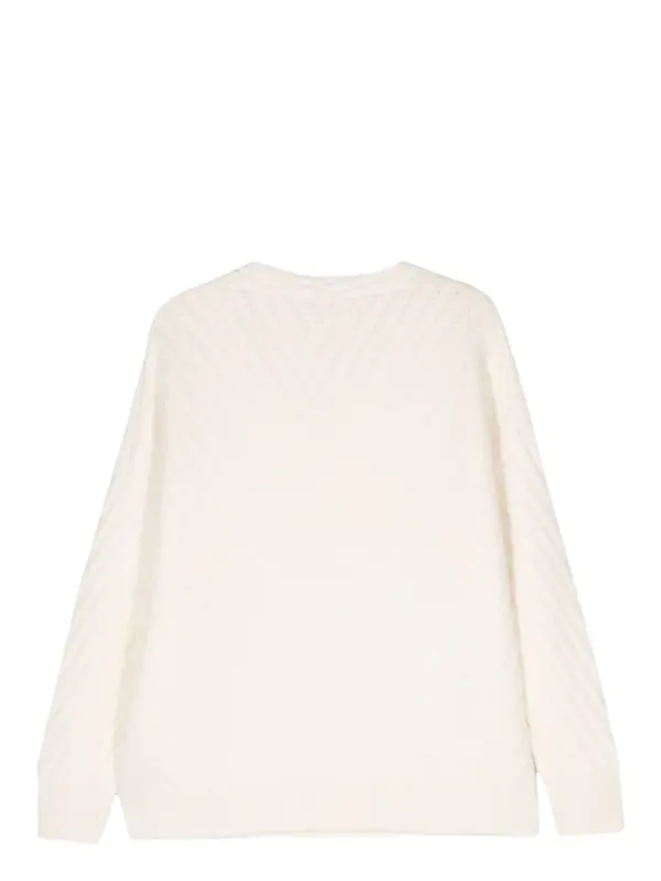 Iris Von Arnim Canton Sweater - White