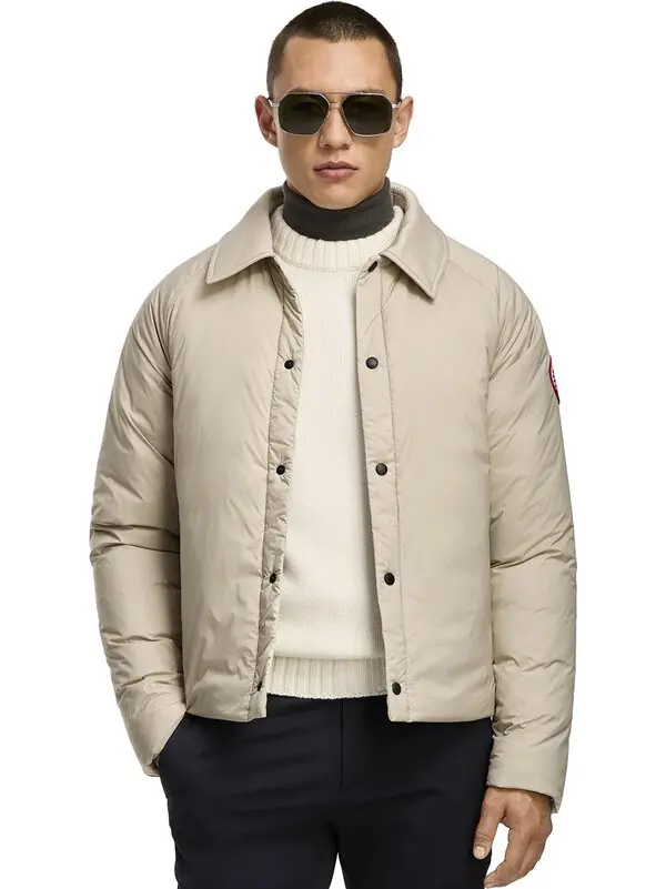 Canada Goose Lodge Coach Jacket - Limestone