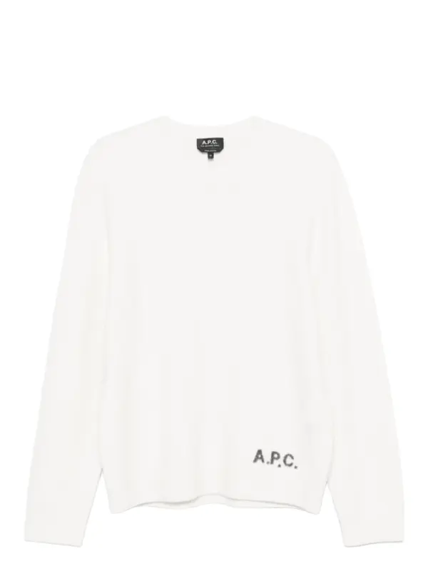 A.p.c. Edward Jumper - White
