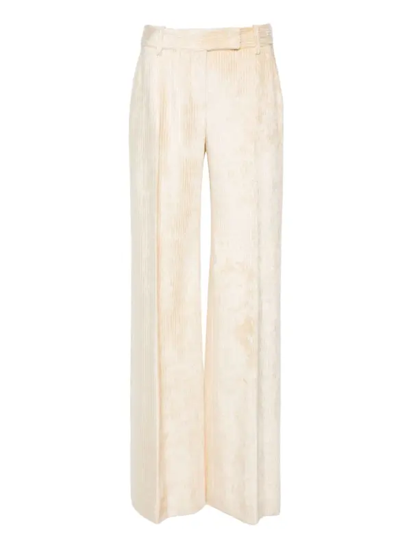 Ermanno Scervino Corduroy Trousers - Neutrals